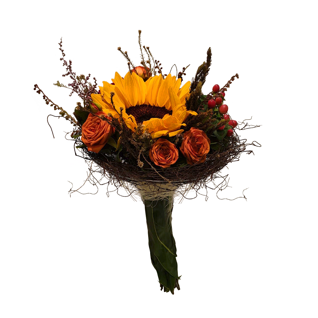 Golden Autumn Bouquet – D'Hummingbird Online Floral