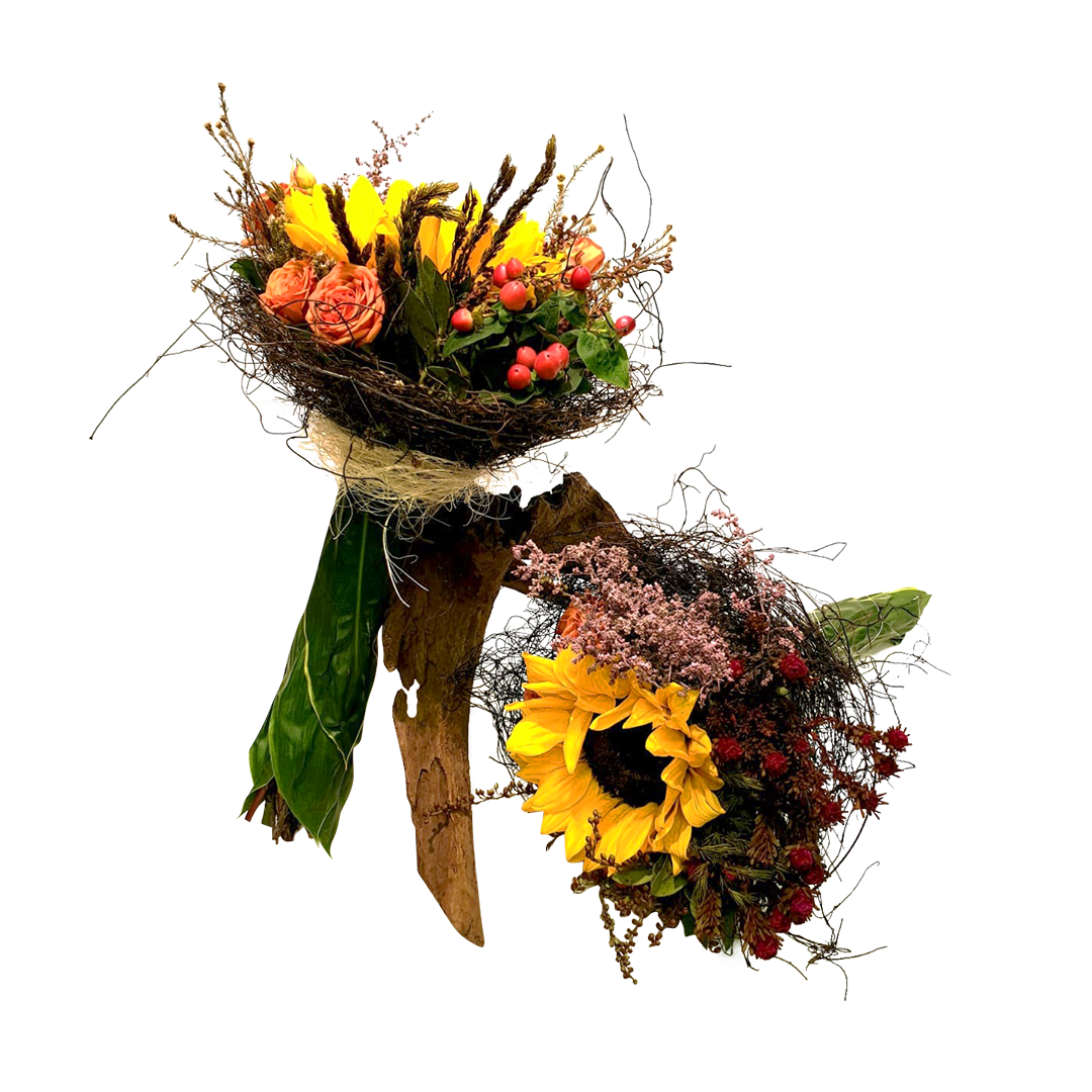 Golden Autumn Bouquet – D'Hummingbird Online Floral
